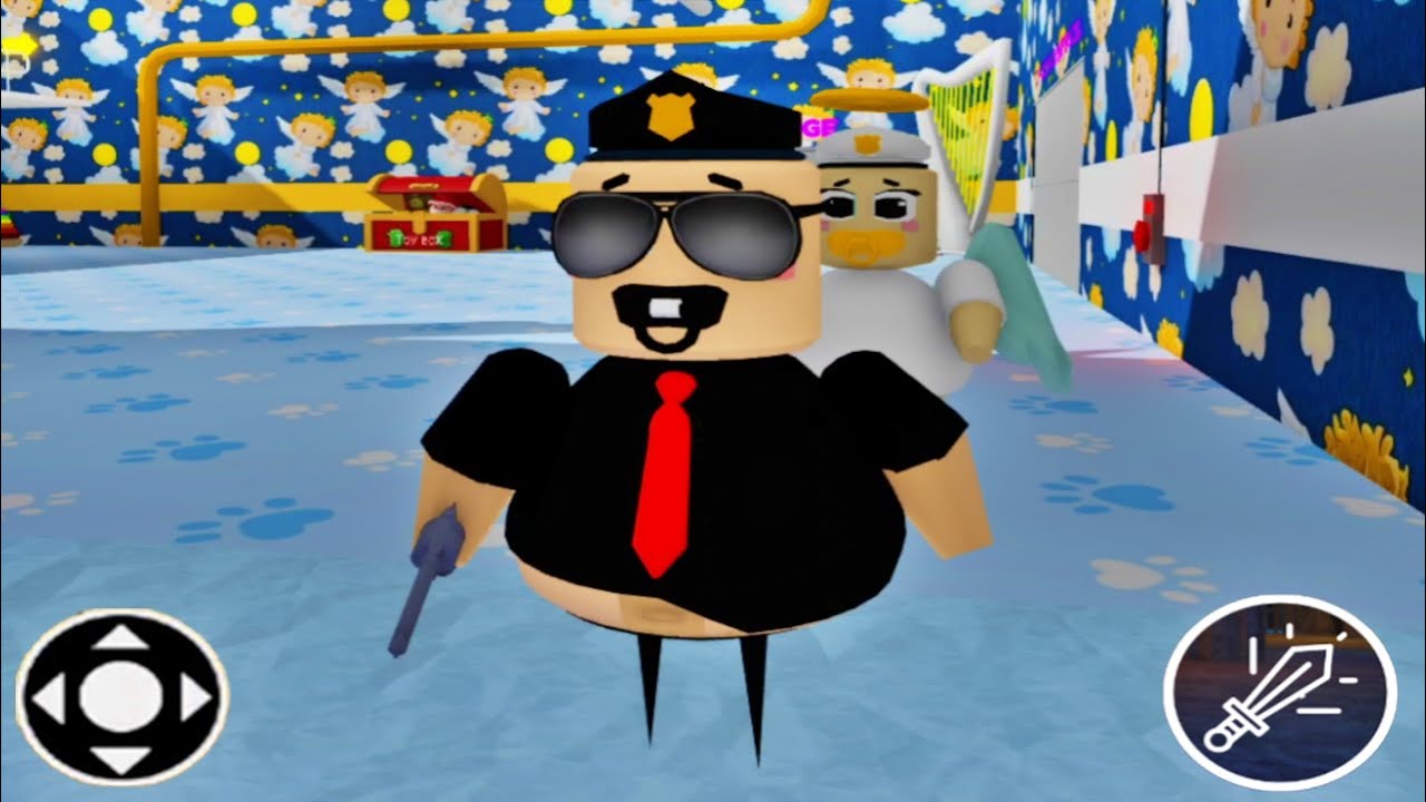 AGENT BABY BARRY UPDATE NEW SCARY OBBY Full GamePlay (Android,iOS ...