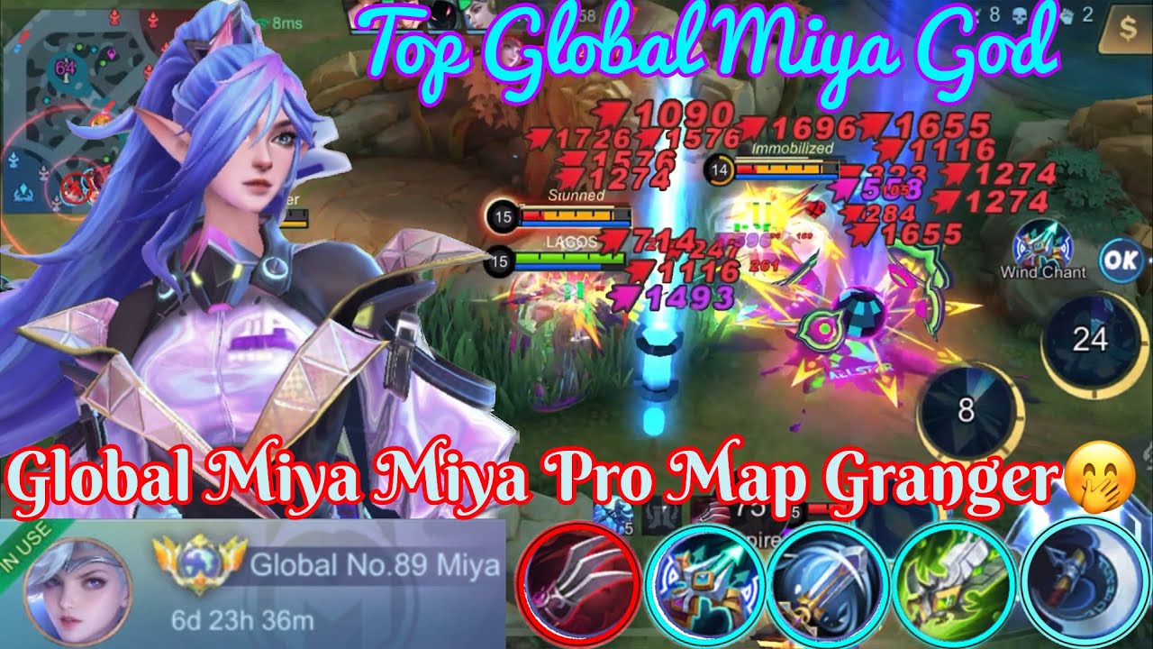 Epic Comeback Global Miya Beat Pro Map Granger #mlbbmiya #mlbbcreatorcamp #mobilelegends #mlbb # ...