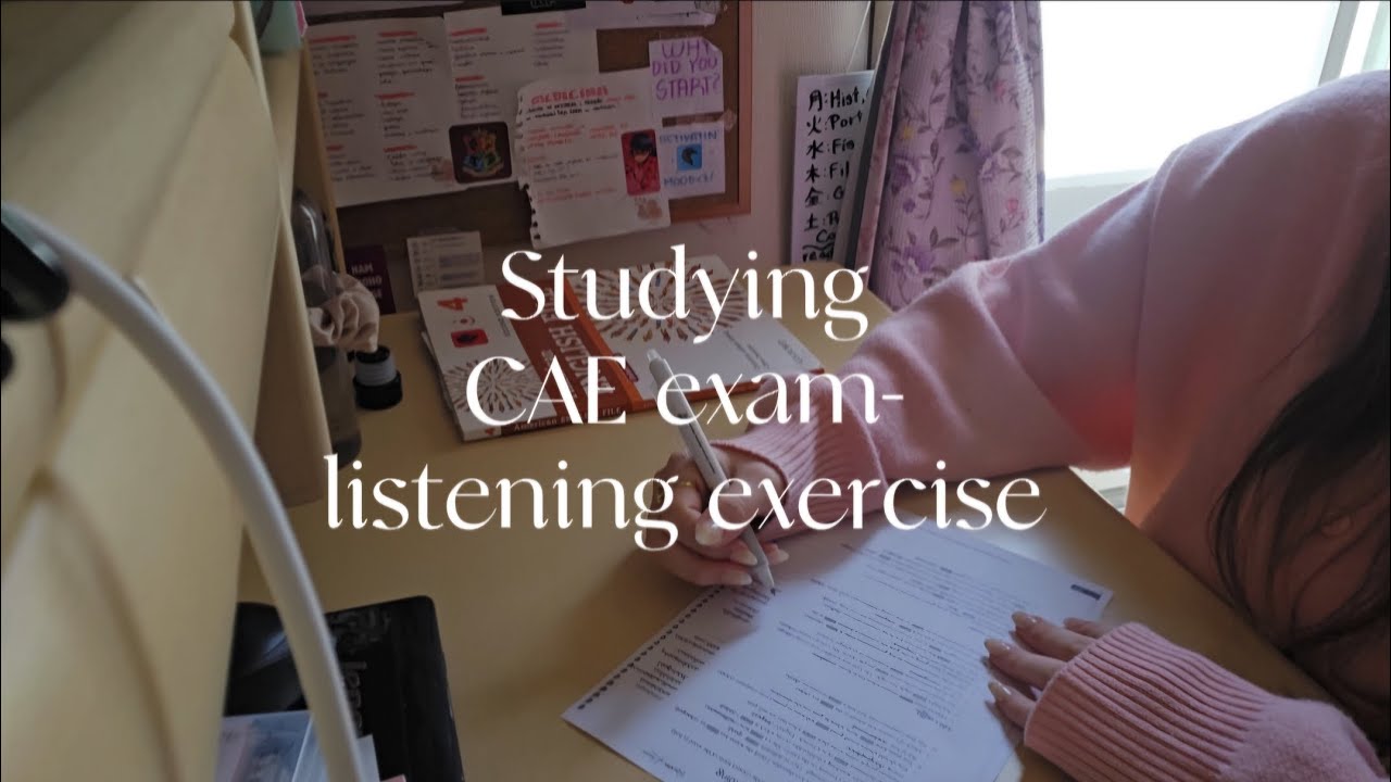 Come study with me for CAMBRIDGE ENGLISH EXAM📚♡ - YouTube