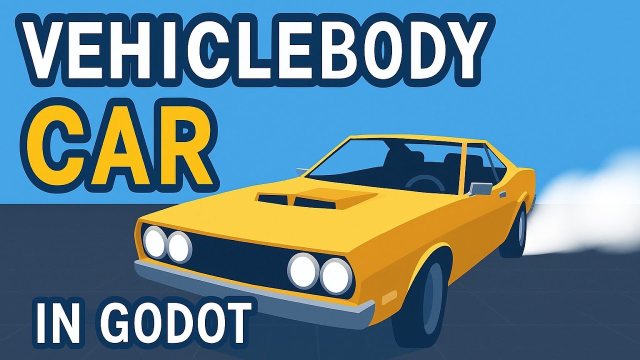 GODOT VEHICLEBODY CAR | DEVLOG | TEST 1 - YouTube