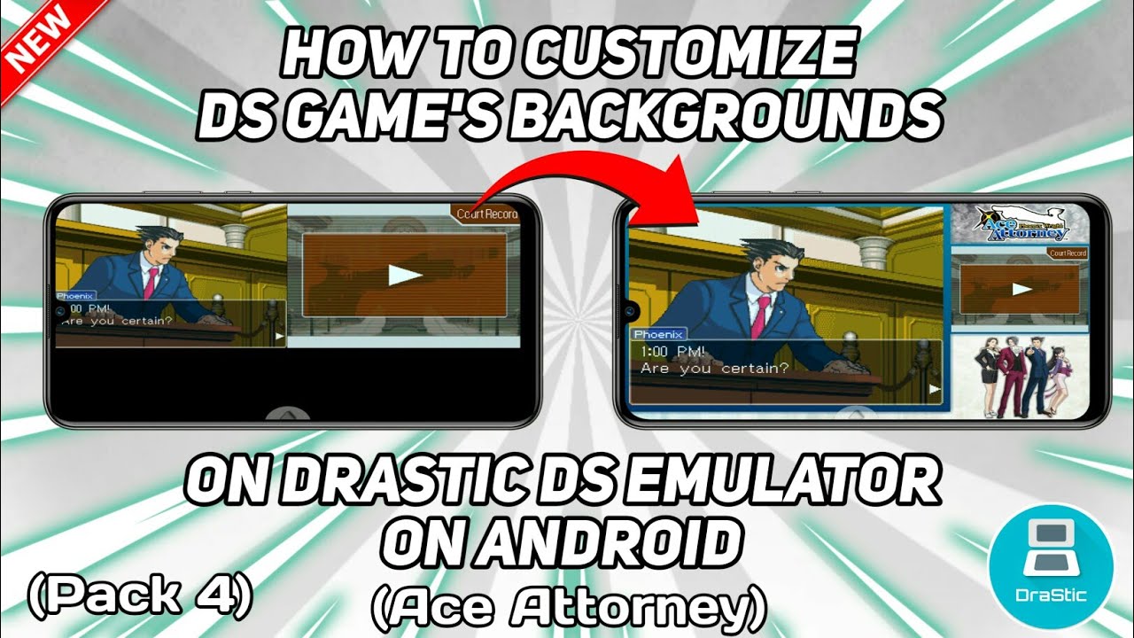 How to customize your DS game's backgrounds on DraStic DS Emulator on ...