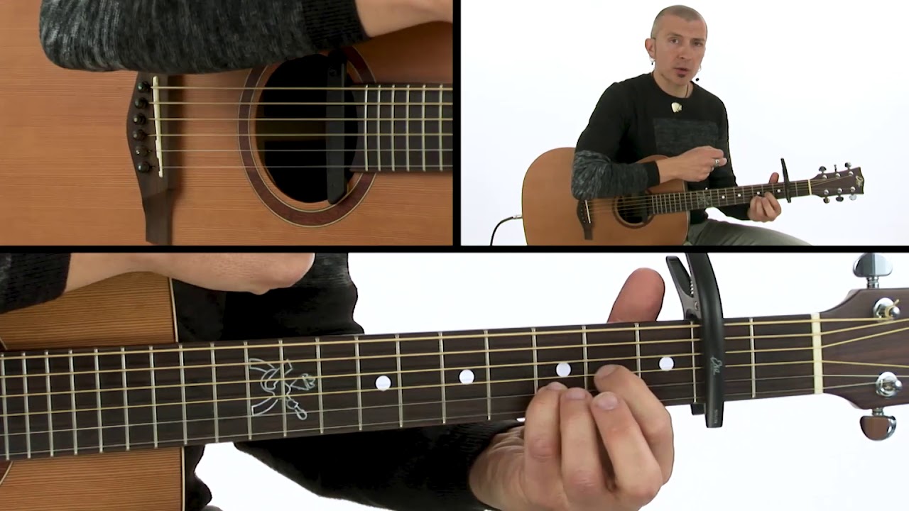 🎸Rhythm Guitar Lesson - Approach 3: Breakdown - The I V vi IV ...