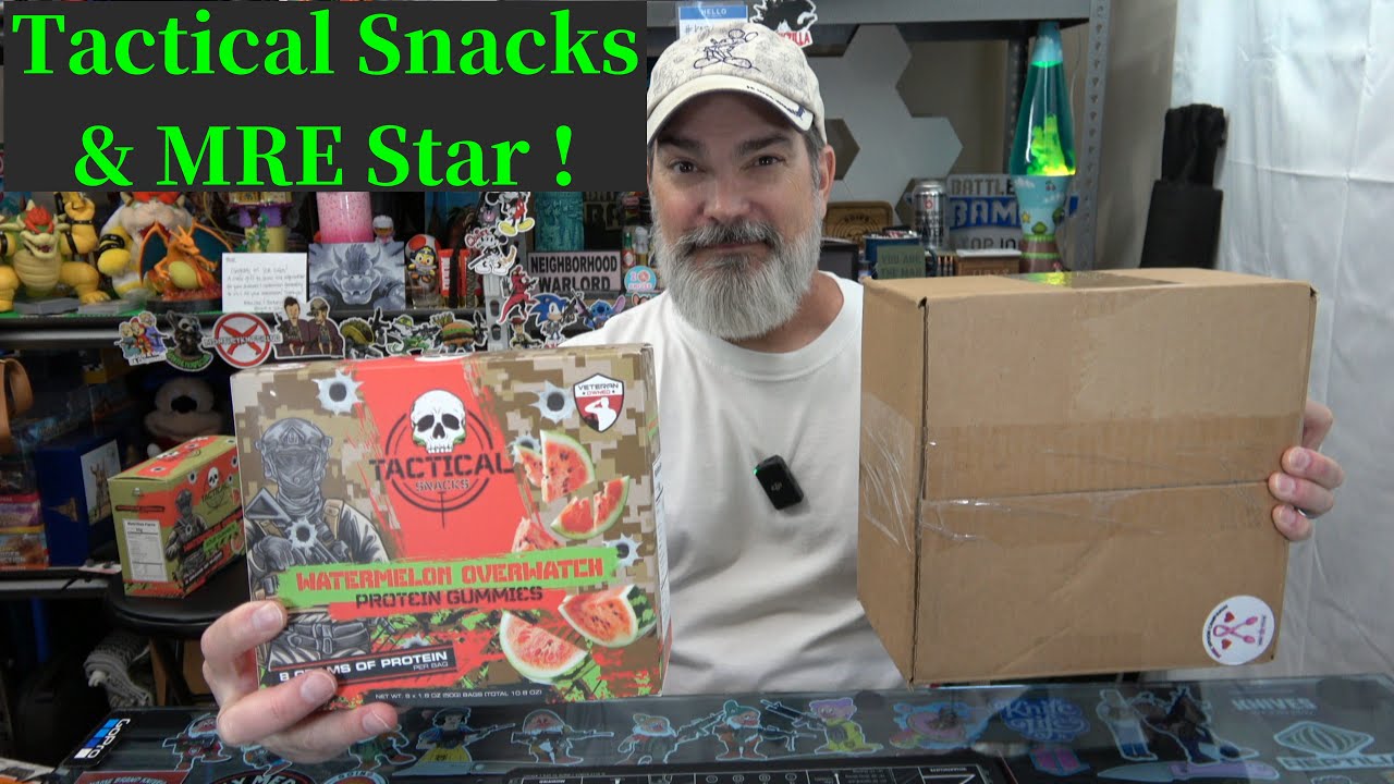 Tactical Snacks and MRE Star Sneak Peek Channel update ! - YouTube