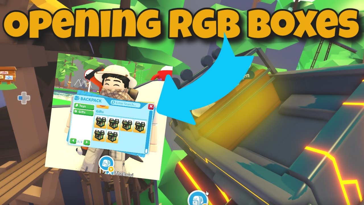 OPENING RGB BOXES in ADOPT ME ! | Roblox - YouTube