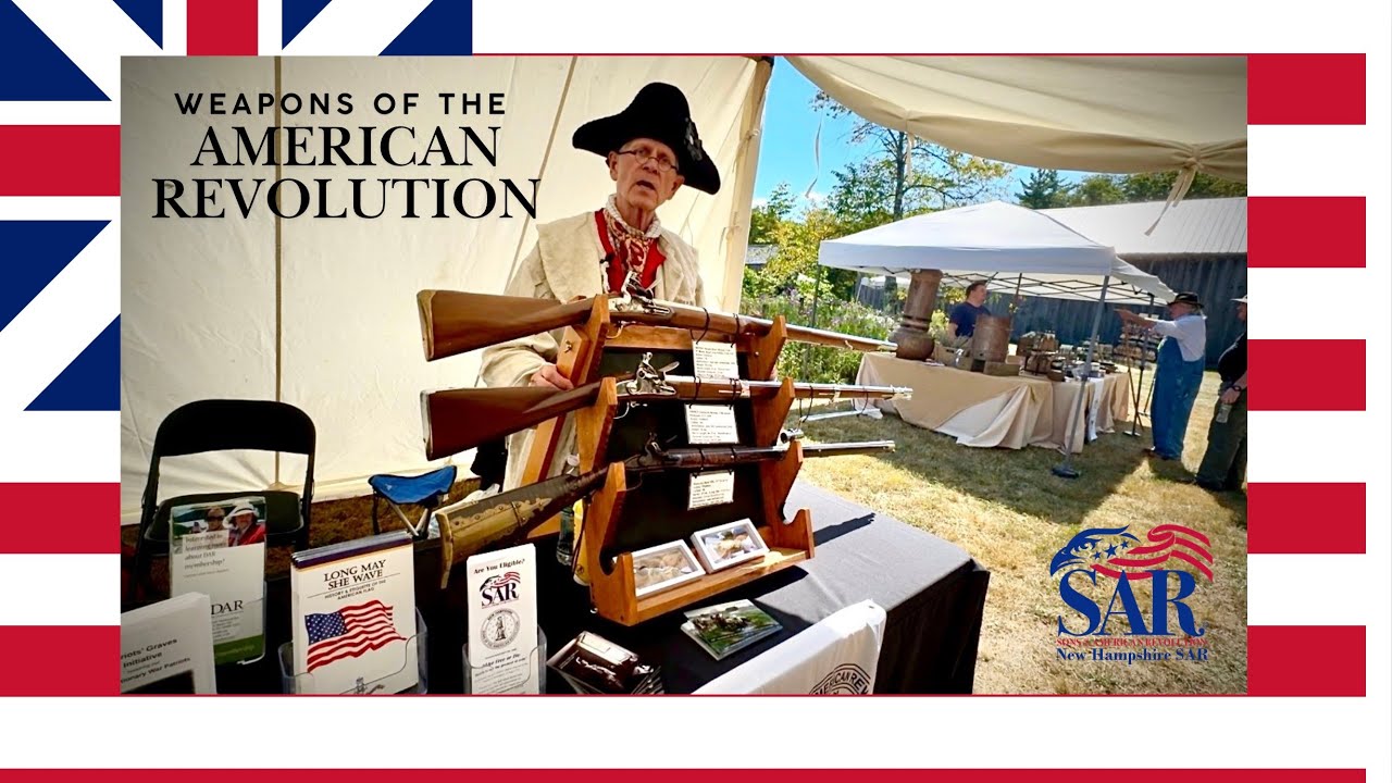 Revolutionary War Weapons Explained | NH Sons of the American Revolution - YouTube