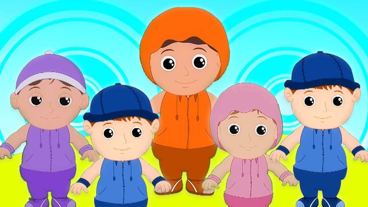cinq petits bébés | enfants chansons | comptines pour enfants | Song in ...