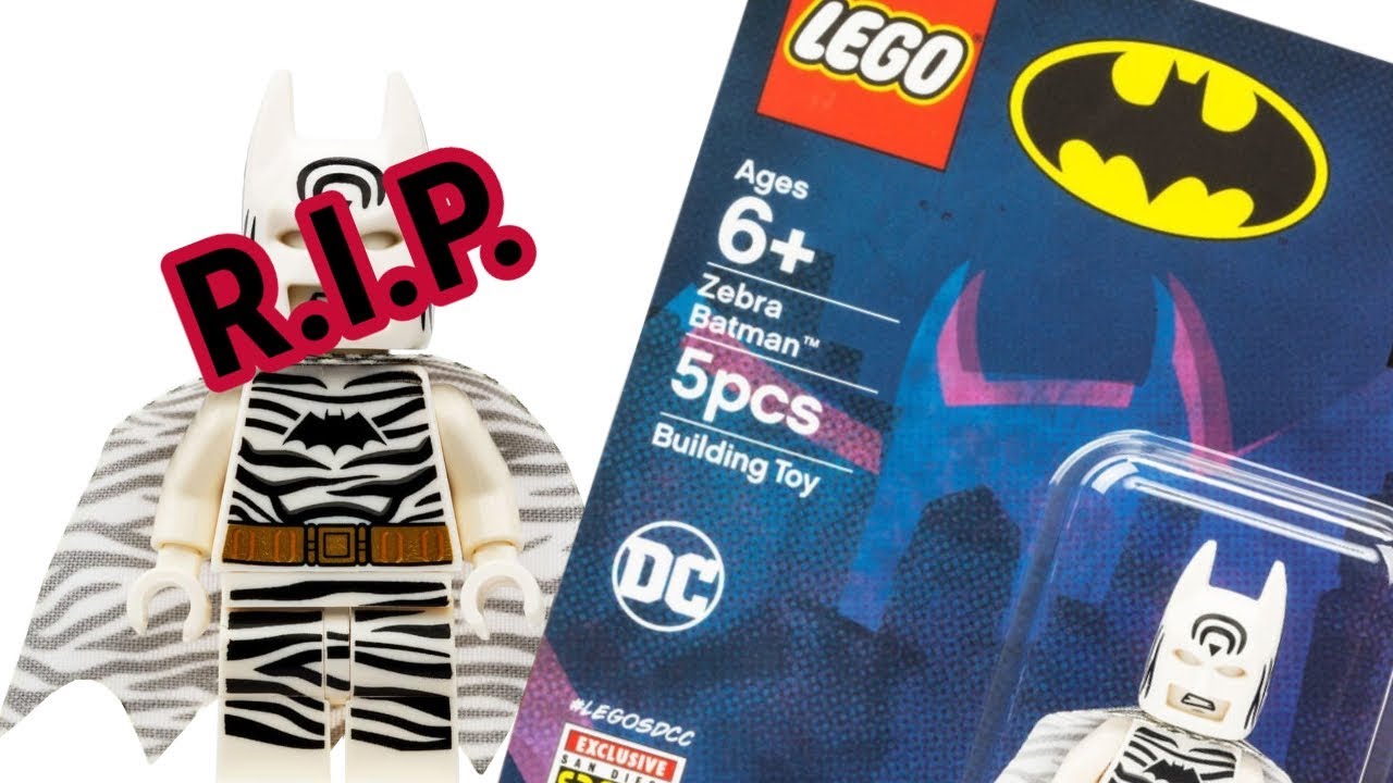 R.I.P neues Projekt... | LEGO Zebra Batman Minifigur SDCC 2019 ...