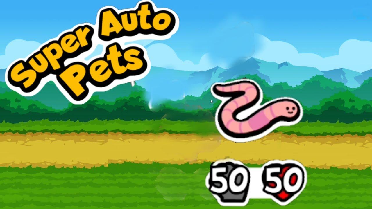 This MASSIVE Worm Can Not Get BIGGER: Super Auto Pets - YouTube