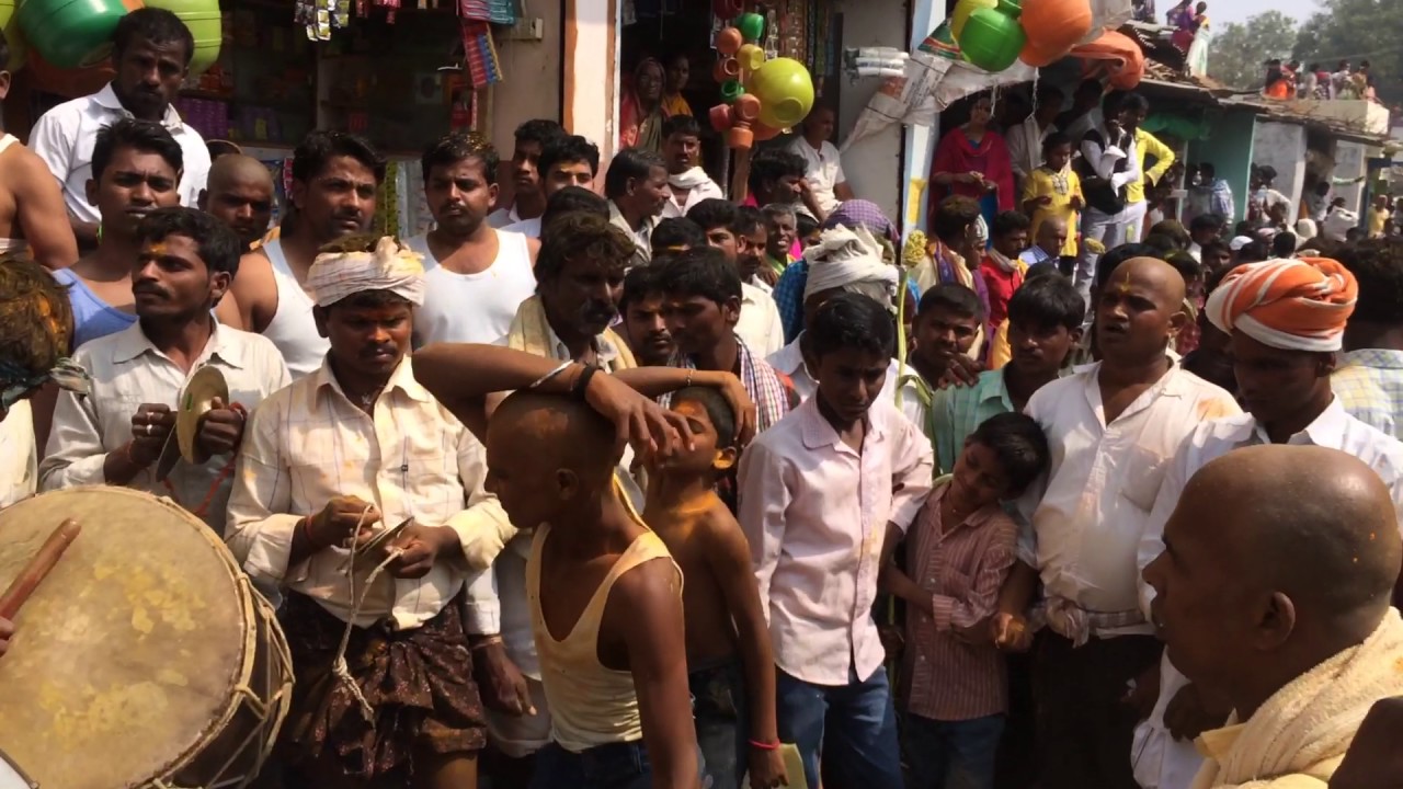 mailapur mallayya village carnival time sankranti yadgir - YouTube