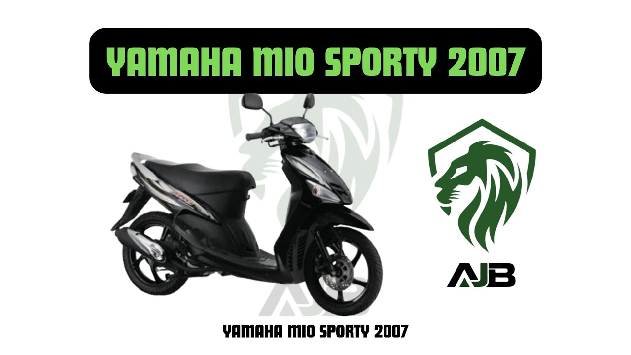 YAMAHA MIO SPORTY TAHUN 2007 || STRIPING YAMAHA MIO SPORTY TAHUN 2007 ...