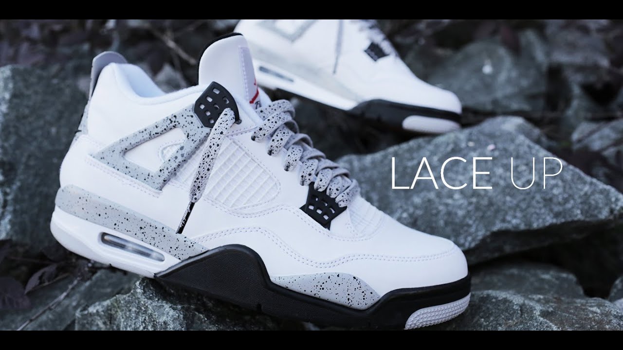 Custom Cement 4 Laces!! - YouTube
