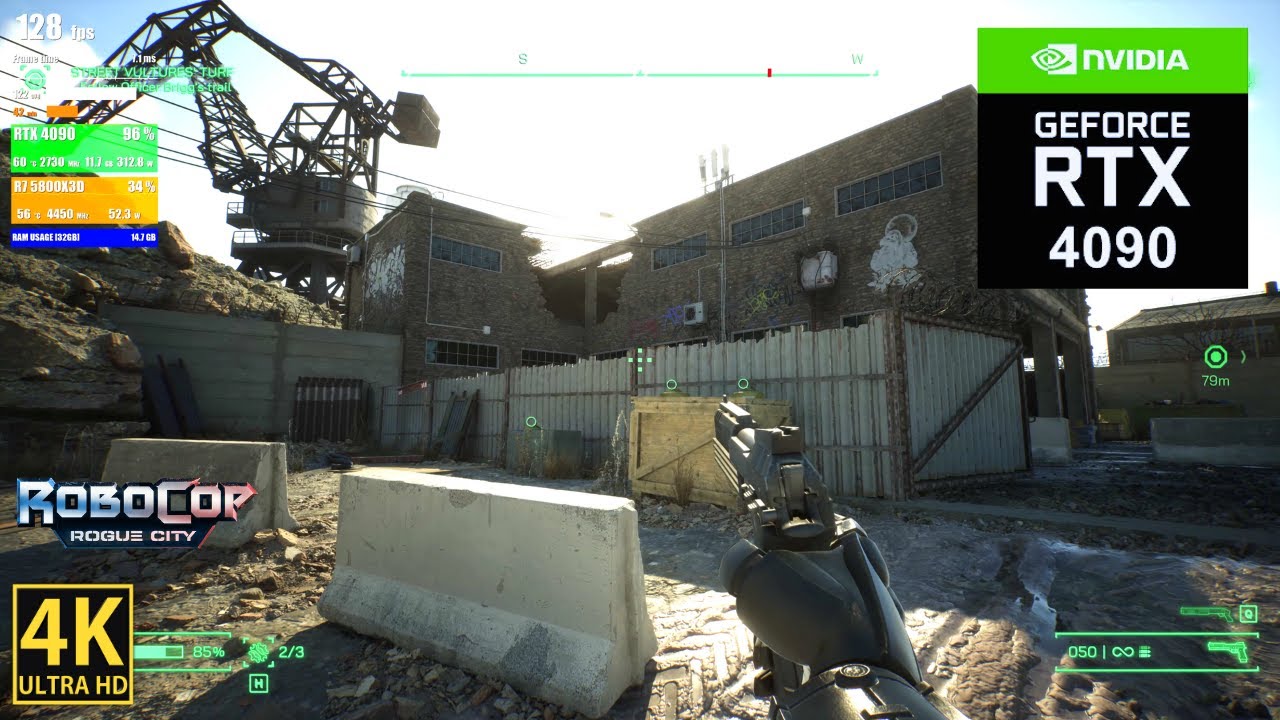 RoboCop: Rogue City | RTX 4090 [4K - Max Settings - DLSS 3 Frame Gen ...