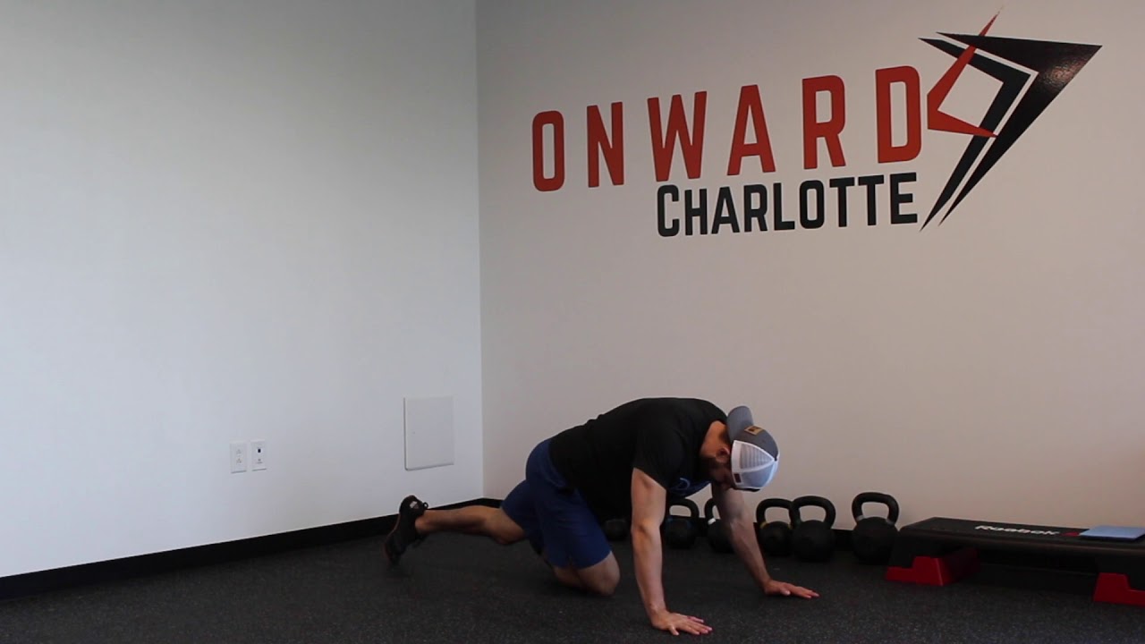 Hip posterior capsule stretch - YouTube