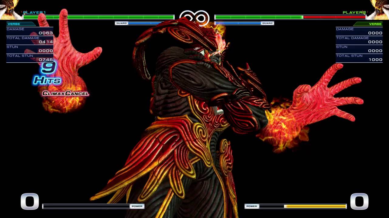 KOF XIV Verse 700dmg Maximum Cancle Combo - YouTube