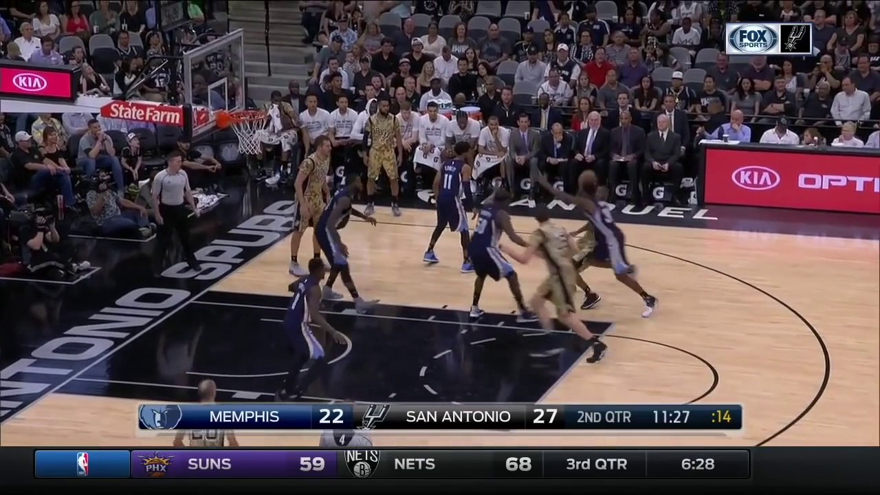 Spurs Double Drag - YouTube