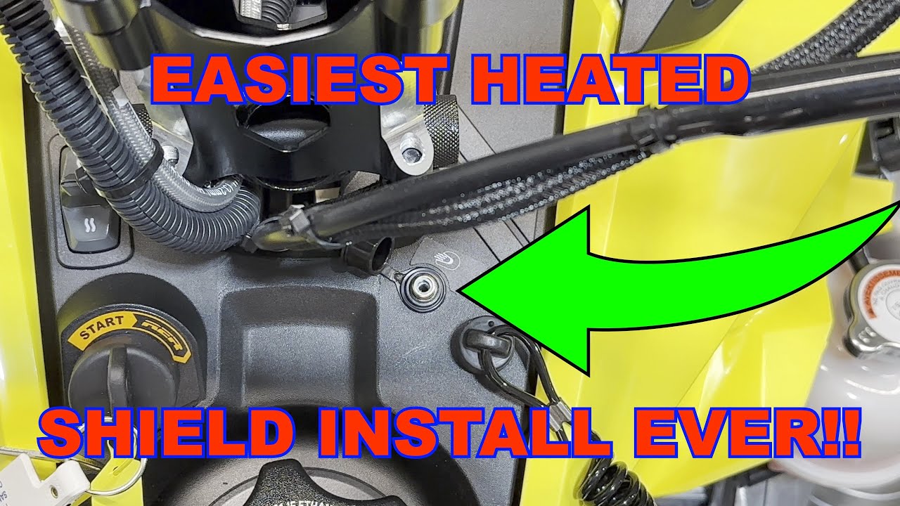 G4 heated shield installation - YouTube