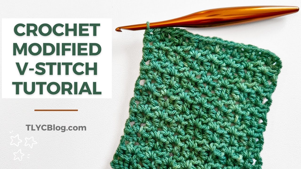 SO EASY AND FAST Crochet Stitch Pattern for Beginners | Modified V ...