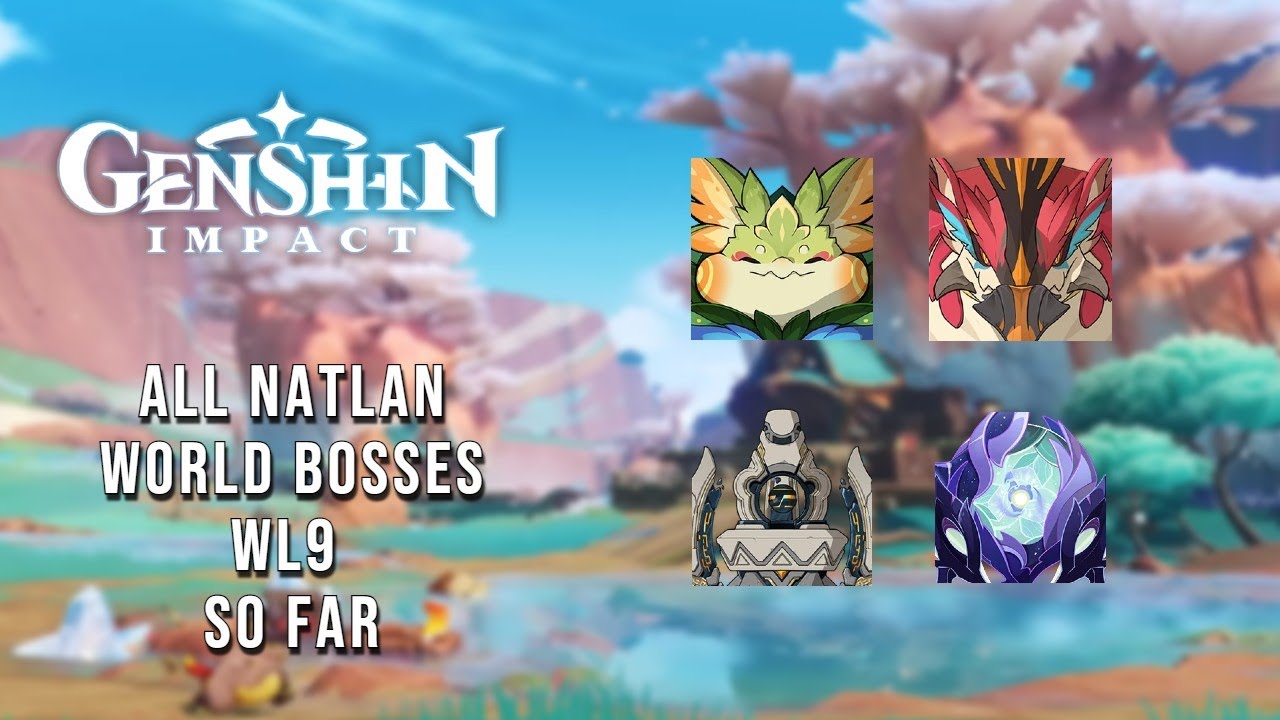 Defeating Every Natlan World Boss so far at WL9 [Genshin Impact] - YouTube