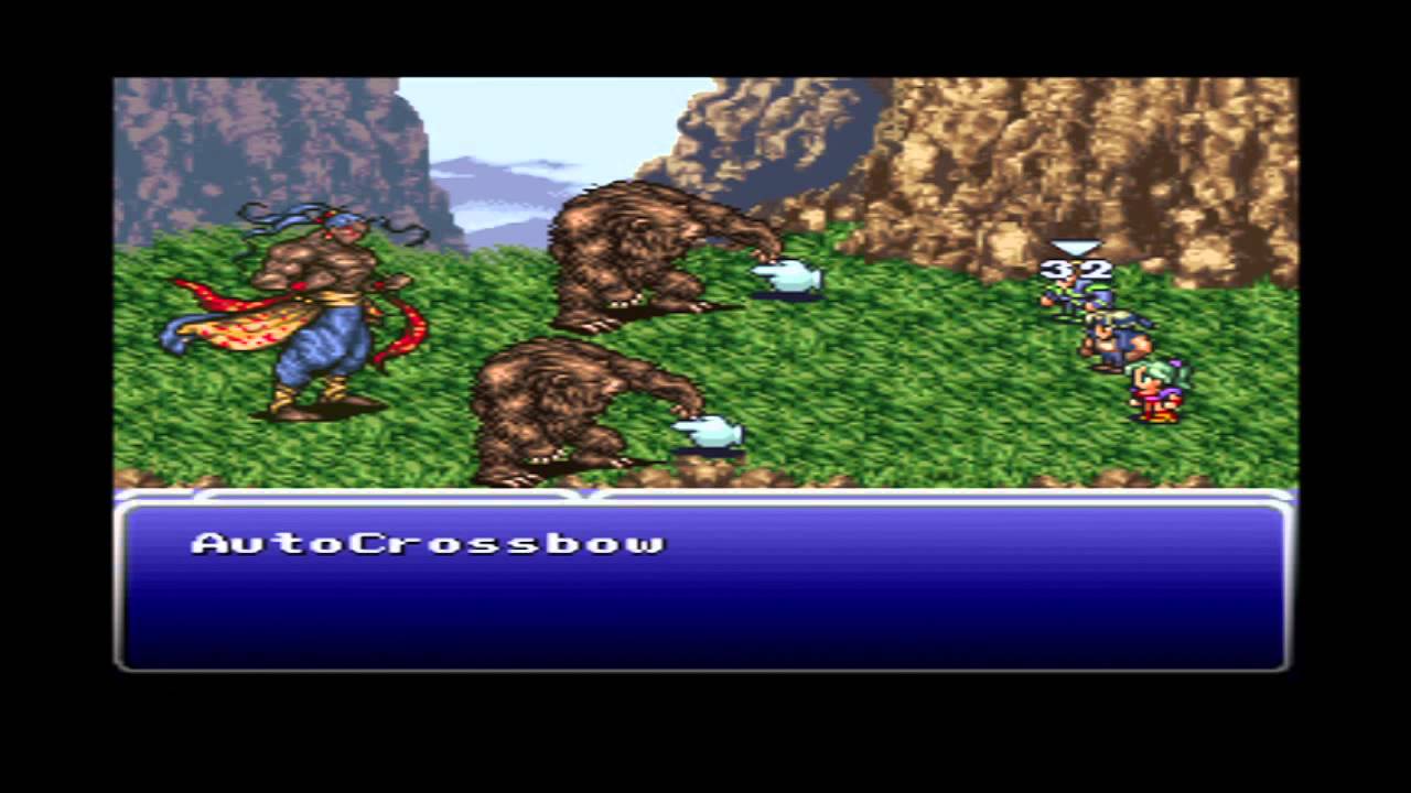 [PS1] Final Fantasy VI - Part 8: "Mt. Kolts & Vargas (Boss)" - YouTube