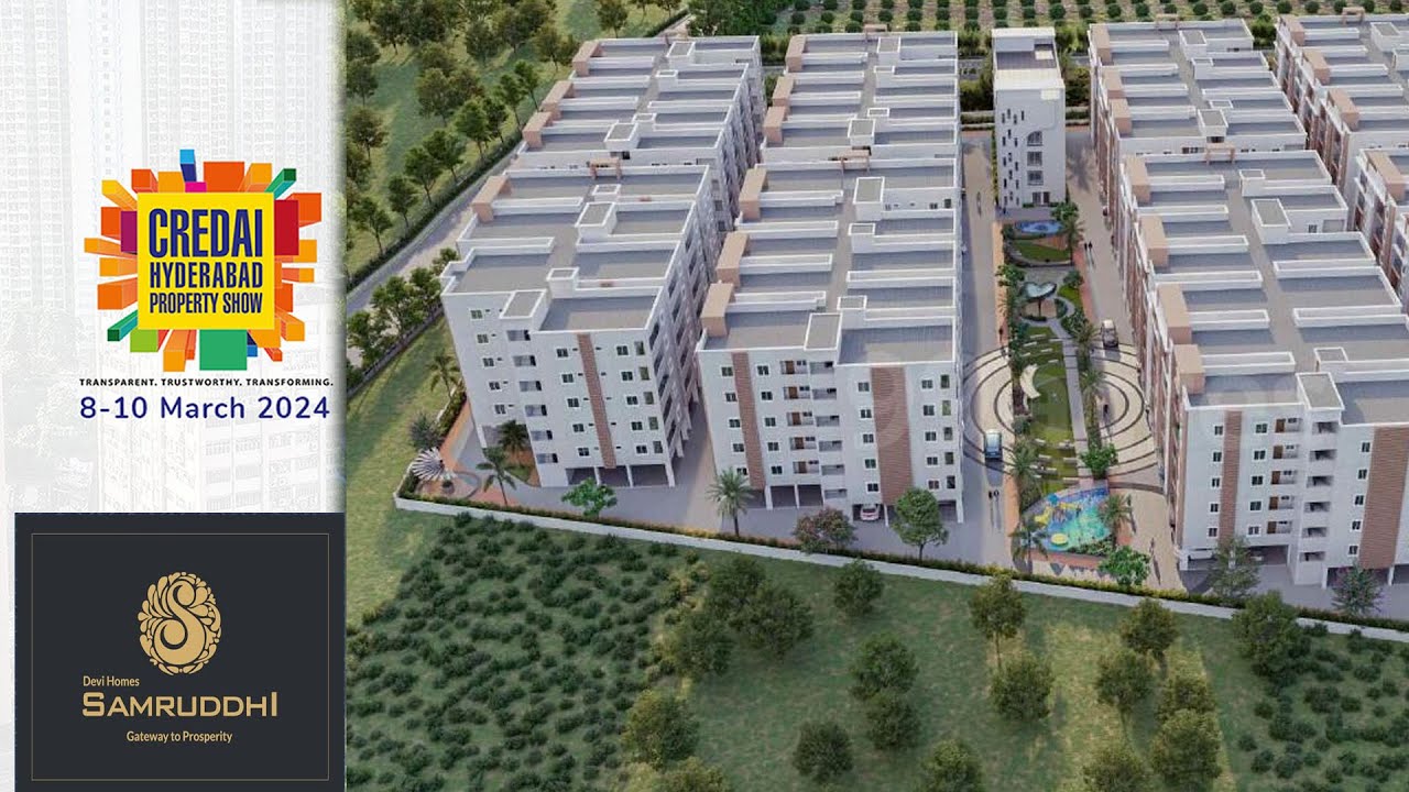 Luxurious 3 BHK Homes | Samruddhi Developer | CREDAI Hyderabad Property ...