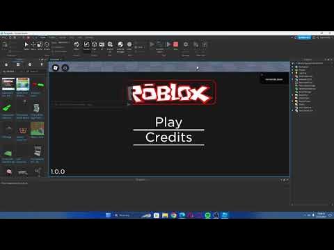 how to make main menu gui in roblox studio (no scripts) - YouTube