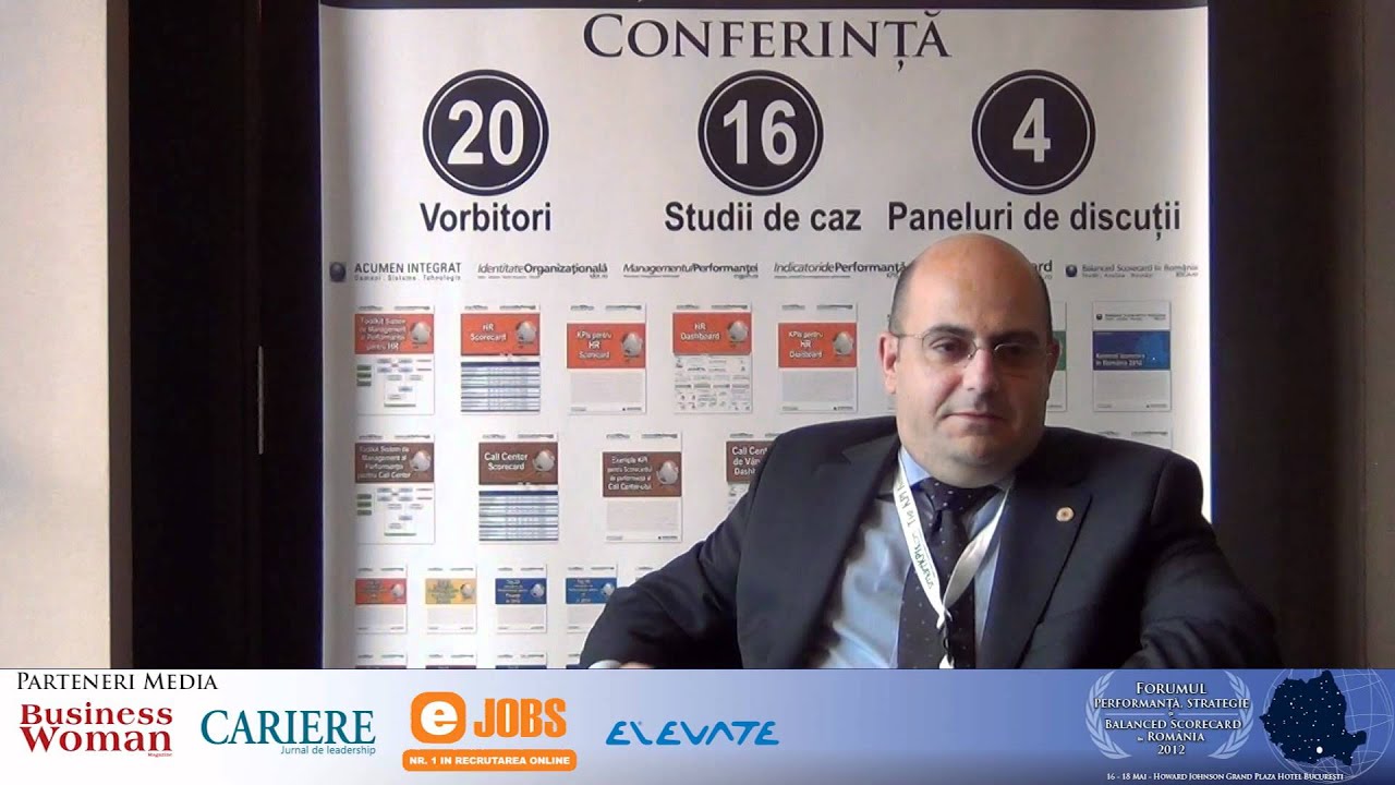 Interviu cu Adrian Neagoe la Forumul Performanta, Strategie si Balanced ...