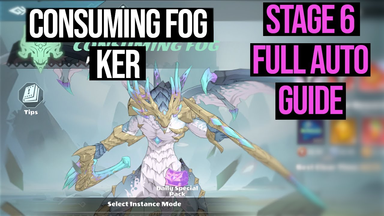 Consuming Fog (Stage 6) Ker Full Auto Guide [Summon Dragons 2] - YouTube