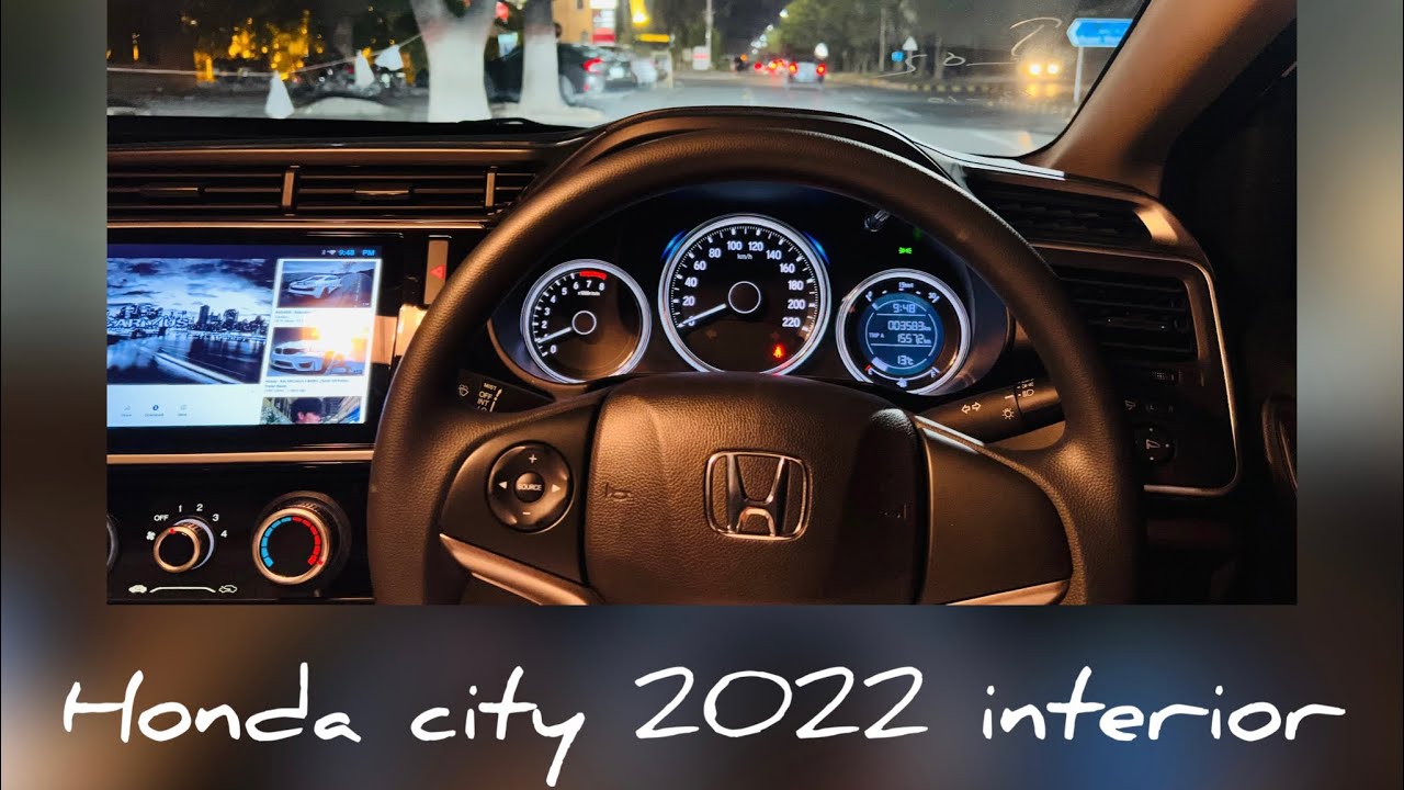 Honda city 2022 interior information - YouTube