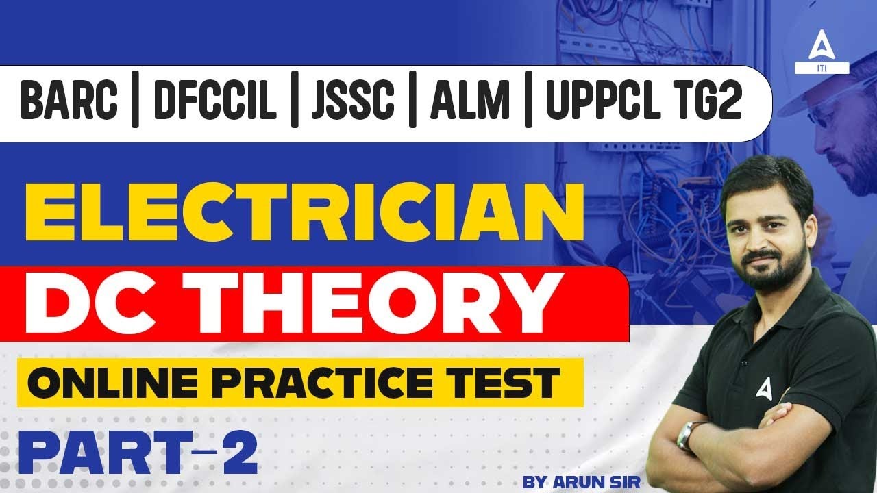 DC Theory Online Practice Test Series #2 | ITI Electrician for BARC ...