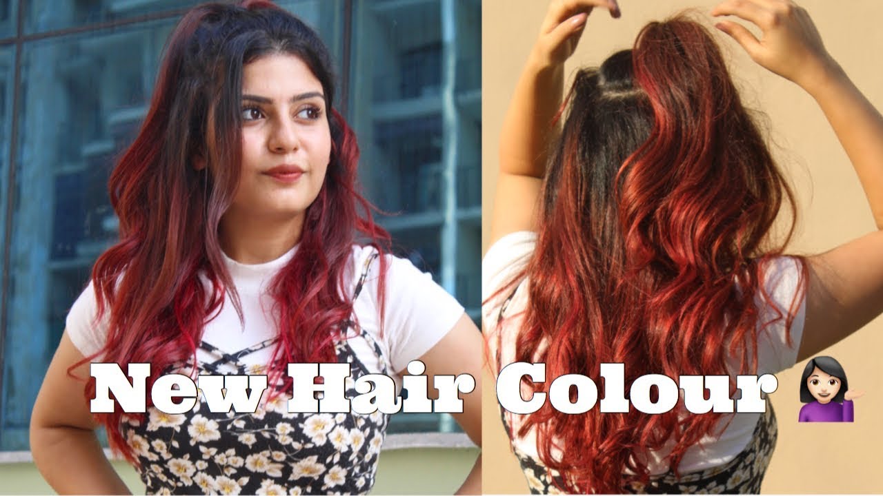 Hair Colour Transformation Vlog | Getting Contact Lenses | Yashita Rai ...