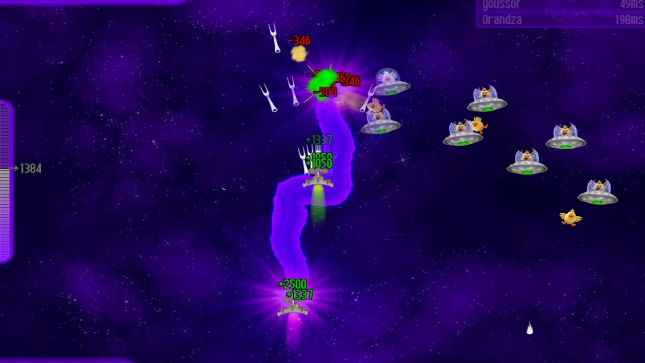 Chicken Invaders 4 Multiplayer(part 2) - YouTube