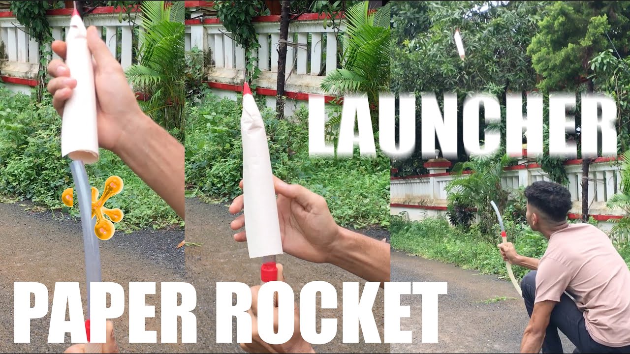 Paper Rocket Launcher | dArtofScience - YouTube