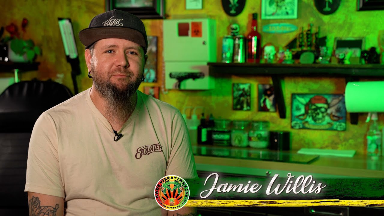 Meet Tattoo Artist Jamie from Good Vibrations Ink in Orlando, FL - YouTube