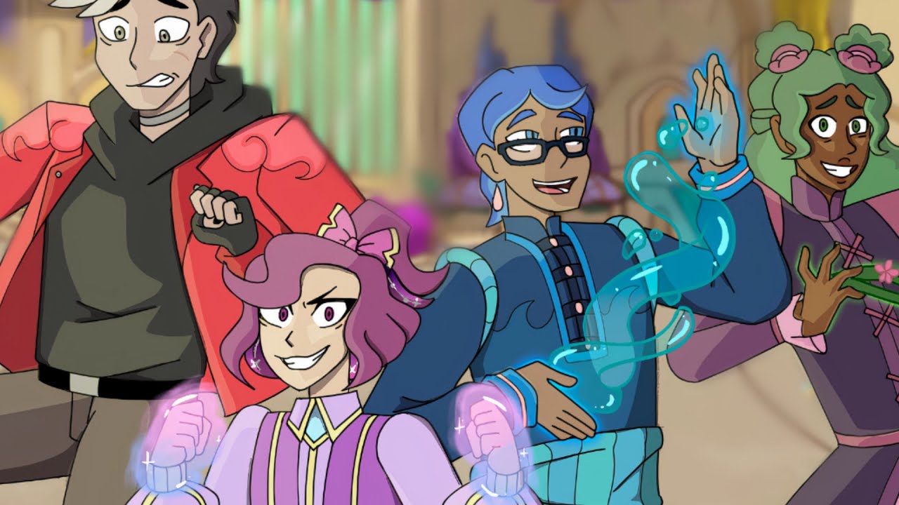 CREATING OUR MAIN POSTER | Sunnyside Magic High - YouTube