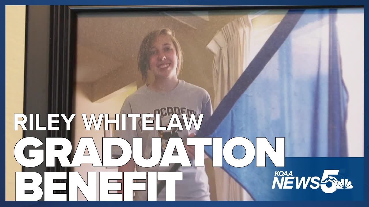 Graduation benefit for Riley Whitelaw - YouTube