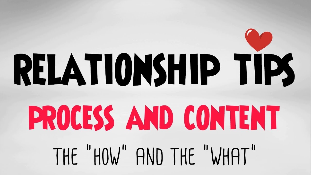 Imago Relationship Tips: Process And Content - YouTube