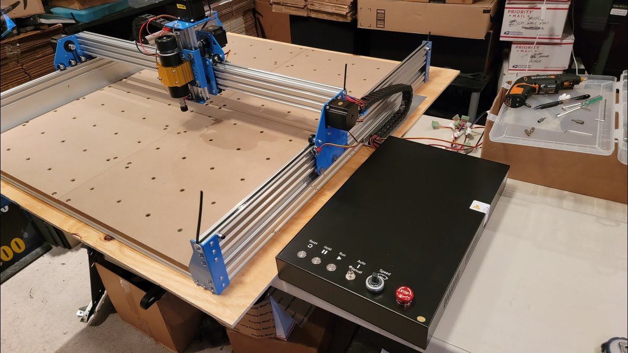 Vevor 8080 Evolution 4 CNC Router - YouTube