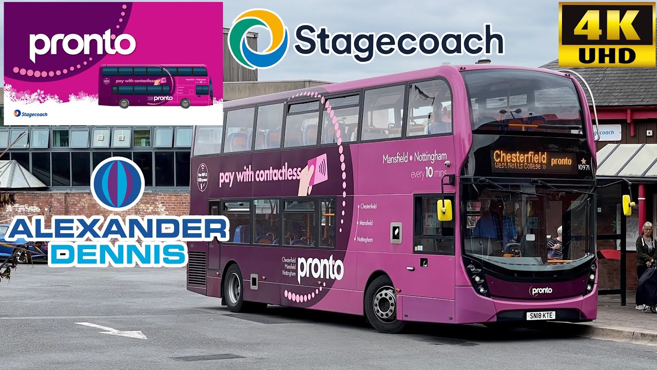 [Stagecoach: Pronto Nottingham to Chesterfield via Mansfield] ADL ...
