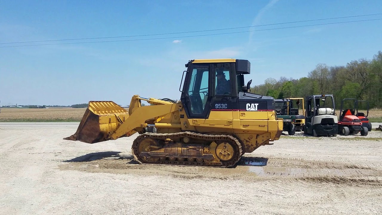 2002 Caterpillar 953C $44,900 - YouTube
