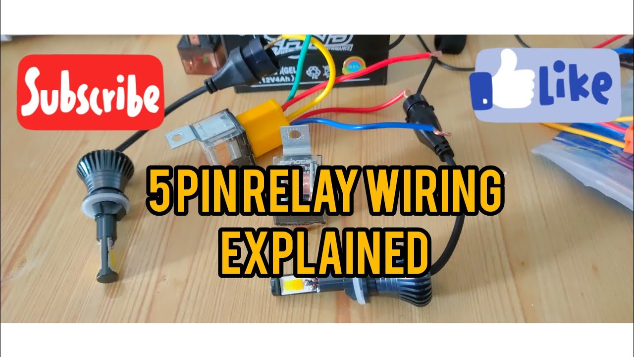 🇵🇭5 PIN RELAY WIRING EXPLAINED🇵🇭 - YouTube