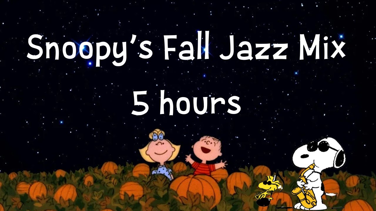 Snoopy Autumn Jazz (5 hours) - YouTube