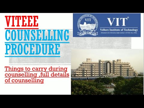 Vit counselling procedure, Documents to carry during counselling - YouTube