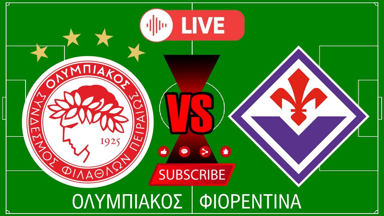 🔴 LIVE ΑΓΩΝΑΣ 🔴 ΟΛΥΜΠΙΑΚΟΣ - ΦΙΟΡΕΝΤΙΝΑ (29/05/2024) ΤΕΛΙΚΟΣ UEFA ...