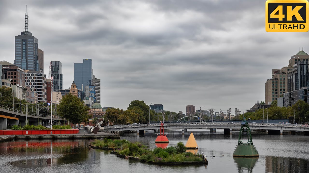 Melbourne morning 4K - YouTube