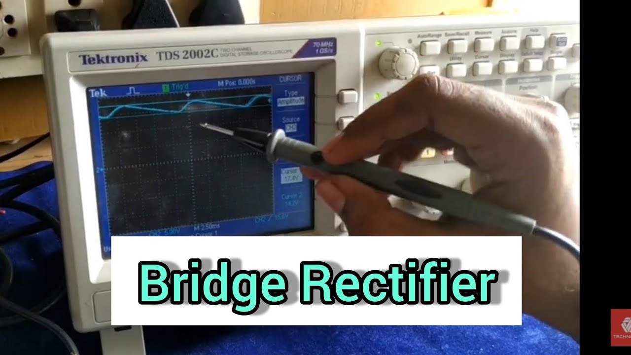 Bridge Rectifier | Full Wave Rectifier| Breadboard Wiring | Diploma | BTECH | Lab Experiment ...