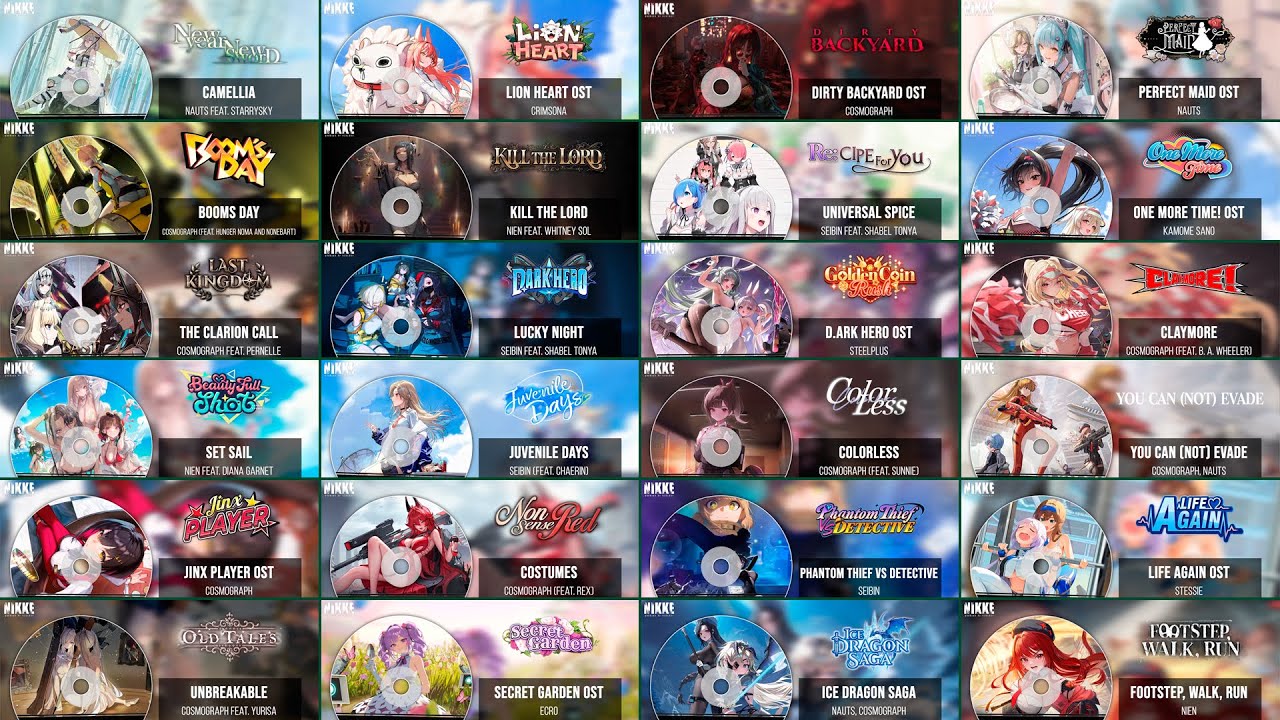 【NIKKE OST】 All 2024 Events' OSTs (1+ hour) | GODDESS OF VICTORY: NIKKE ...