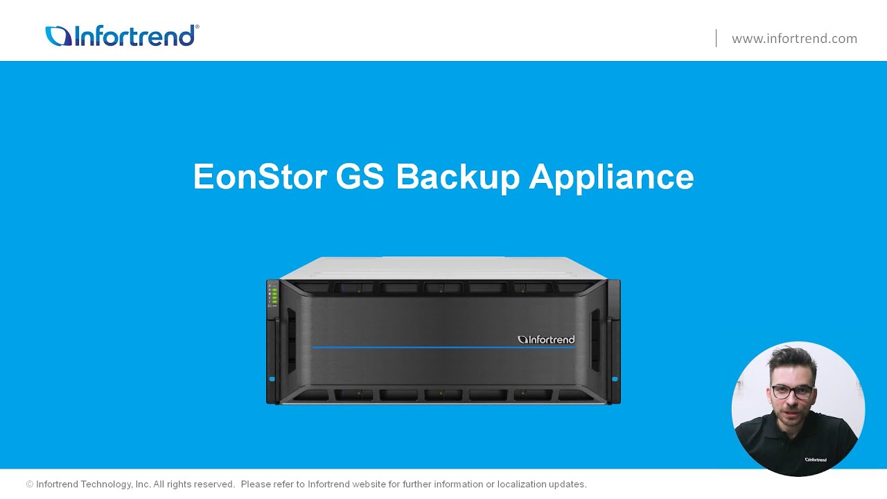 EonStor GS Backup Appliance Product Introduction - YouTube