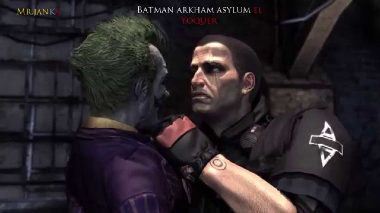 Batman Arkham Asylum Gameplay Boss Titan, Victor Zsasz (comentado ...
