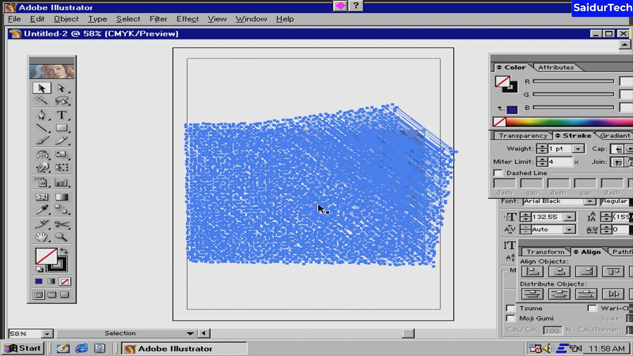 How to Use Hatch Effects in Illustrator Bangla Tutorial. - YouTube