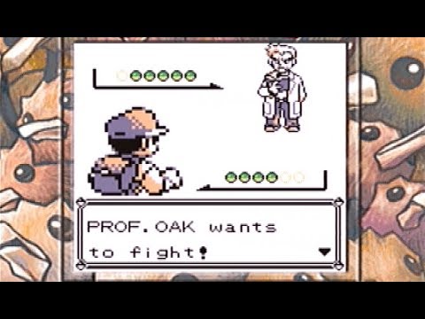 Pokémon Red/Blue Alternate Ending: Champion Oak (Arbitrary Code ...